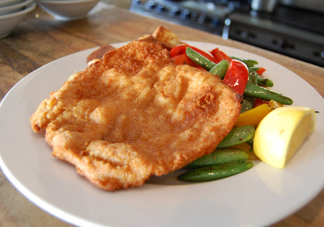 ROSTI TUSCAN KITCHEN: Chicken Milanese with Potatoes and Veggies