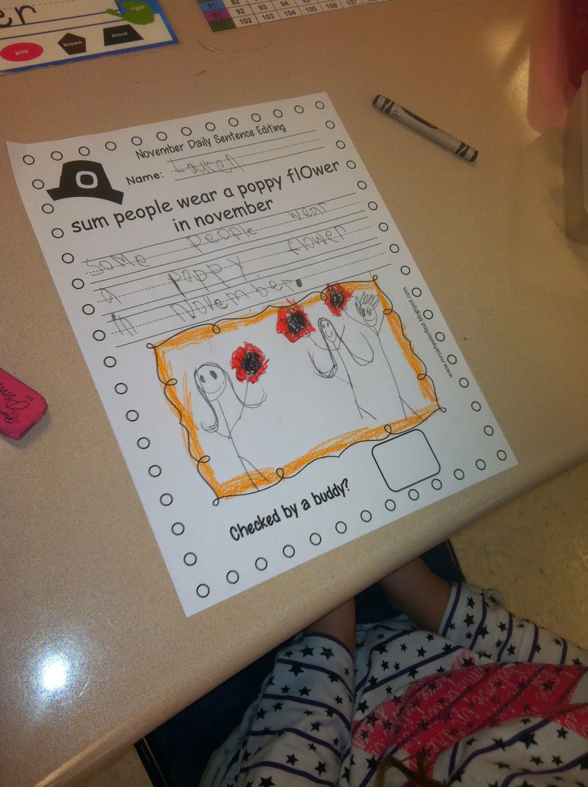 Mrs. Wheeler's First Grade Tidbits: Daily Sentence Editing