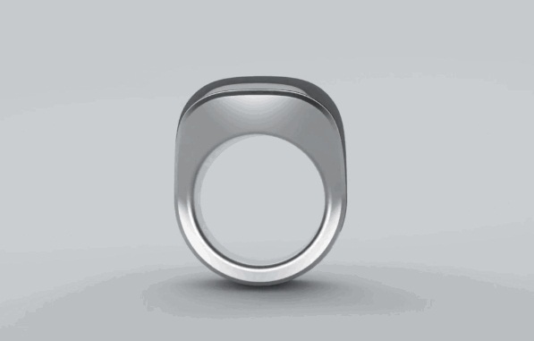 Tecnoneo: Nimb, elegante anillo inteligente equipado con un botón de ...