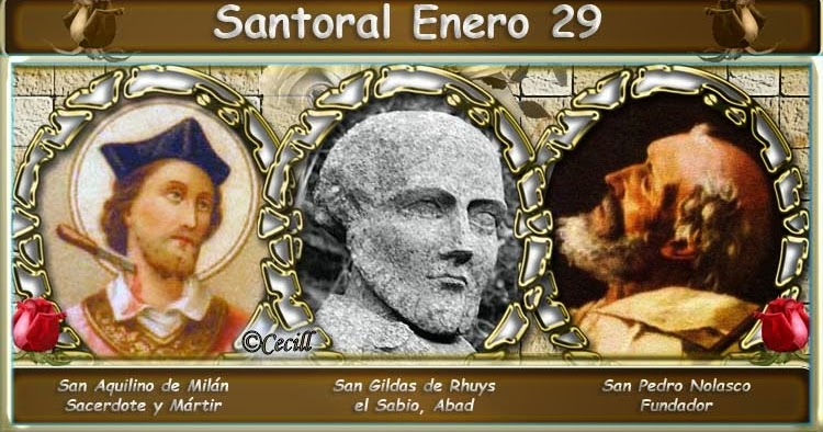 Vidas Santas: Santoral Enero 29