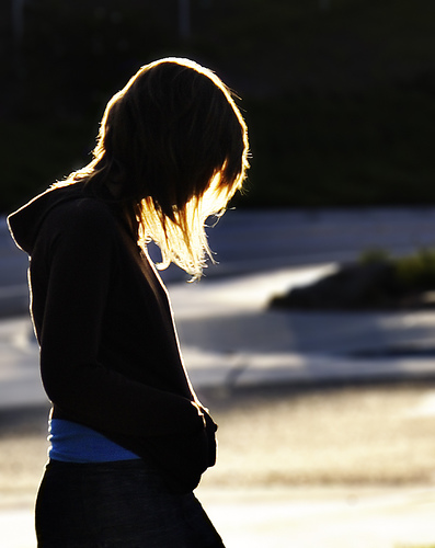 Backlighting in photography, Simple way for dramatical photo