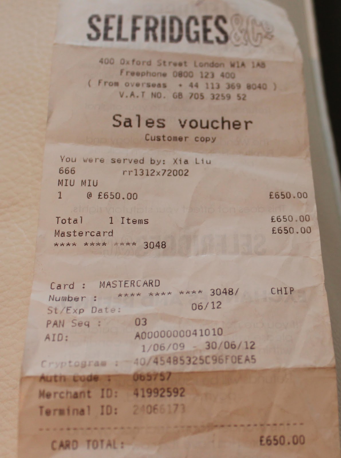 Cats Compilation - Incidents & Accidents: Miu Miu handbag for sale (with original receipt)