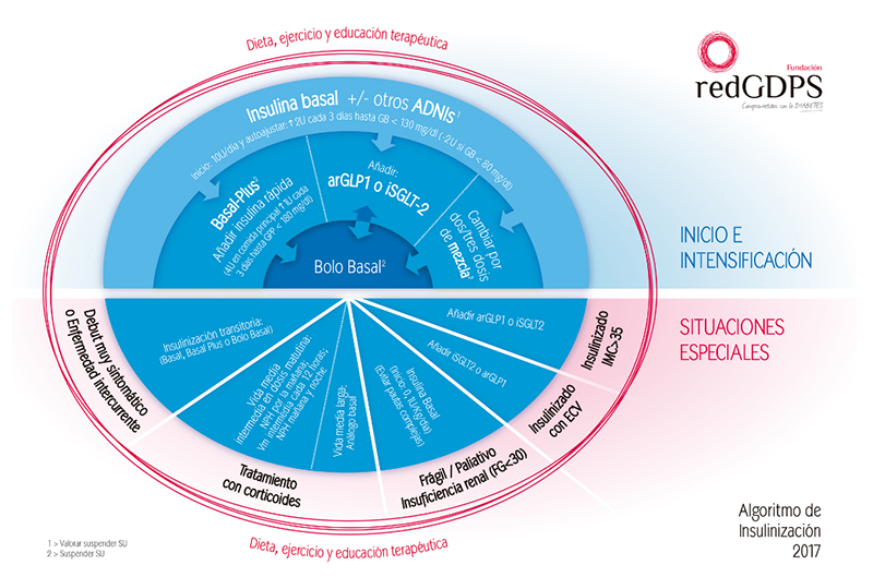 RedgedapS: Algoritmo y consenso para la insulinización en diabetes ...
