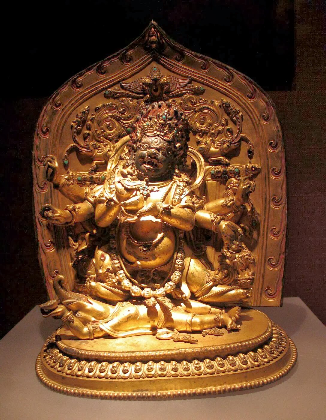 Destiny Gallery 丰天林: Shadbhuja Mahakala (Six-hands)