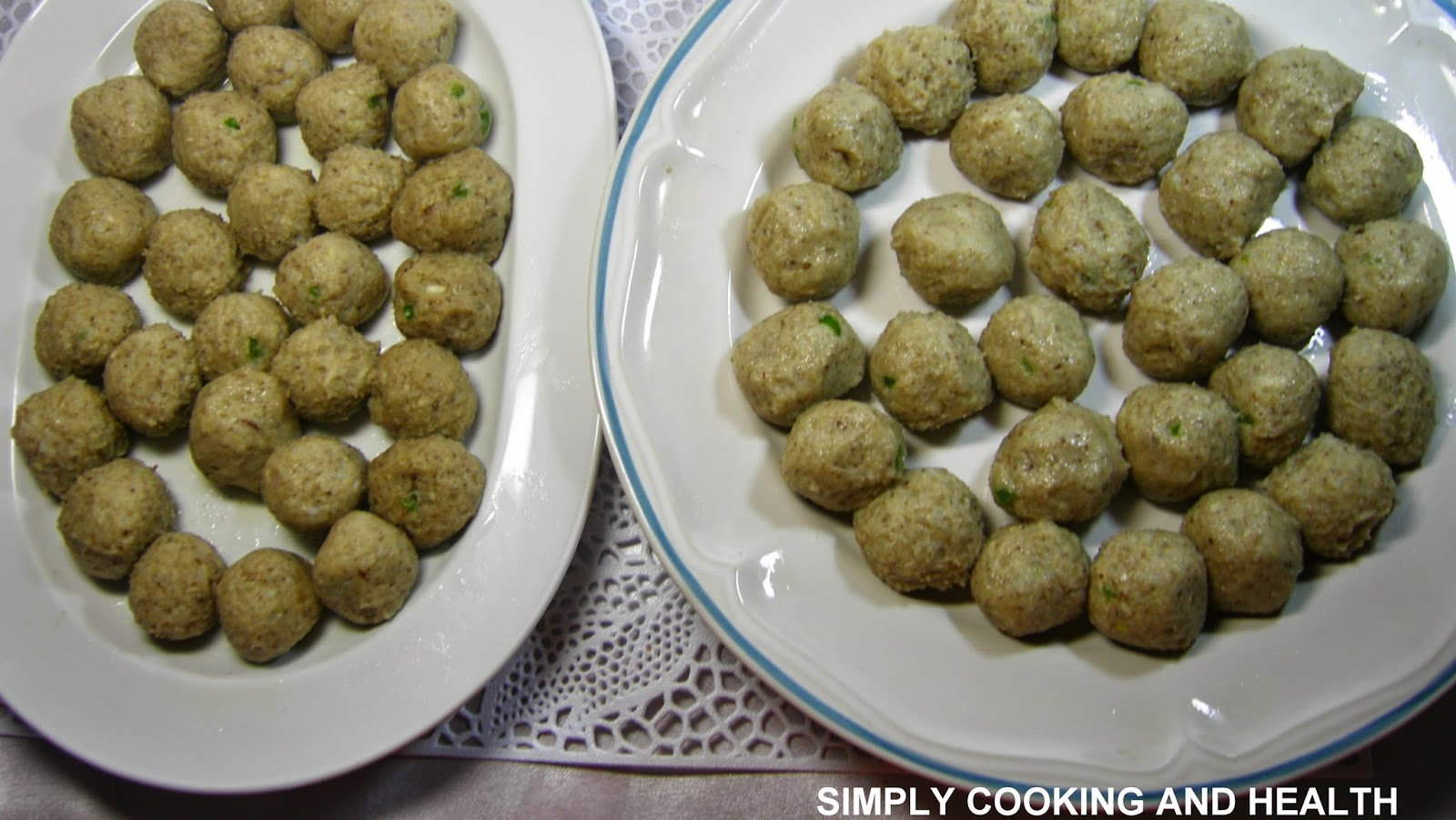 Simply Cooking and Health: Mushroom Balls (Fried and baked)