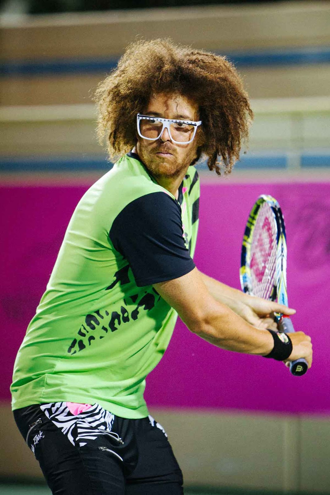 LMFAO'S REDFOO IS ACE TENNIS PROFESSIONAL