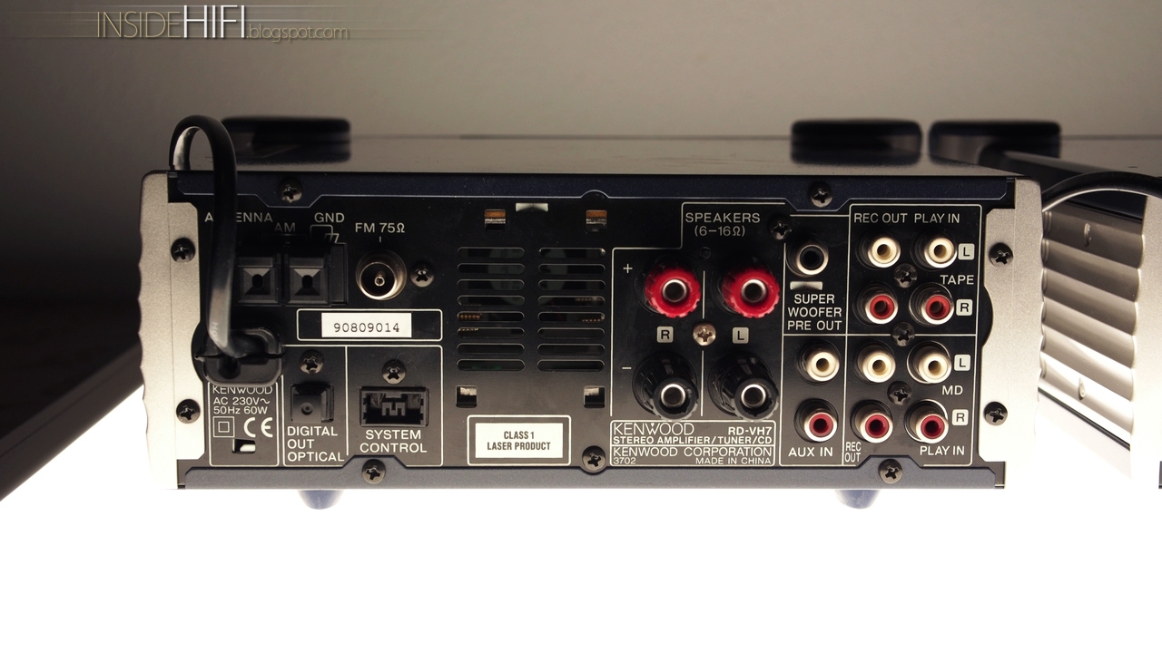 Inside Hi-Fi: Kenwood VH700 (RD-VH7, X-VH7) (outside only)