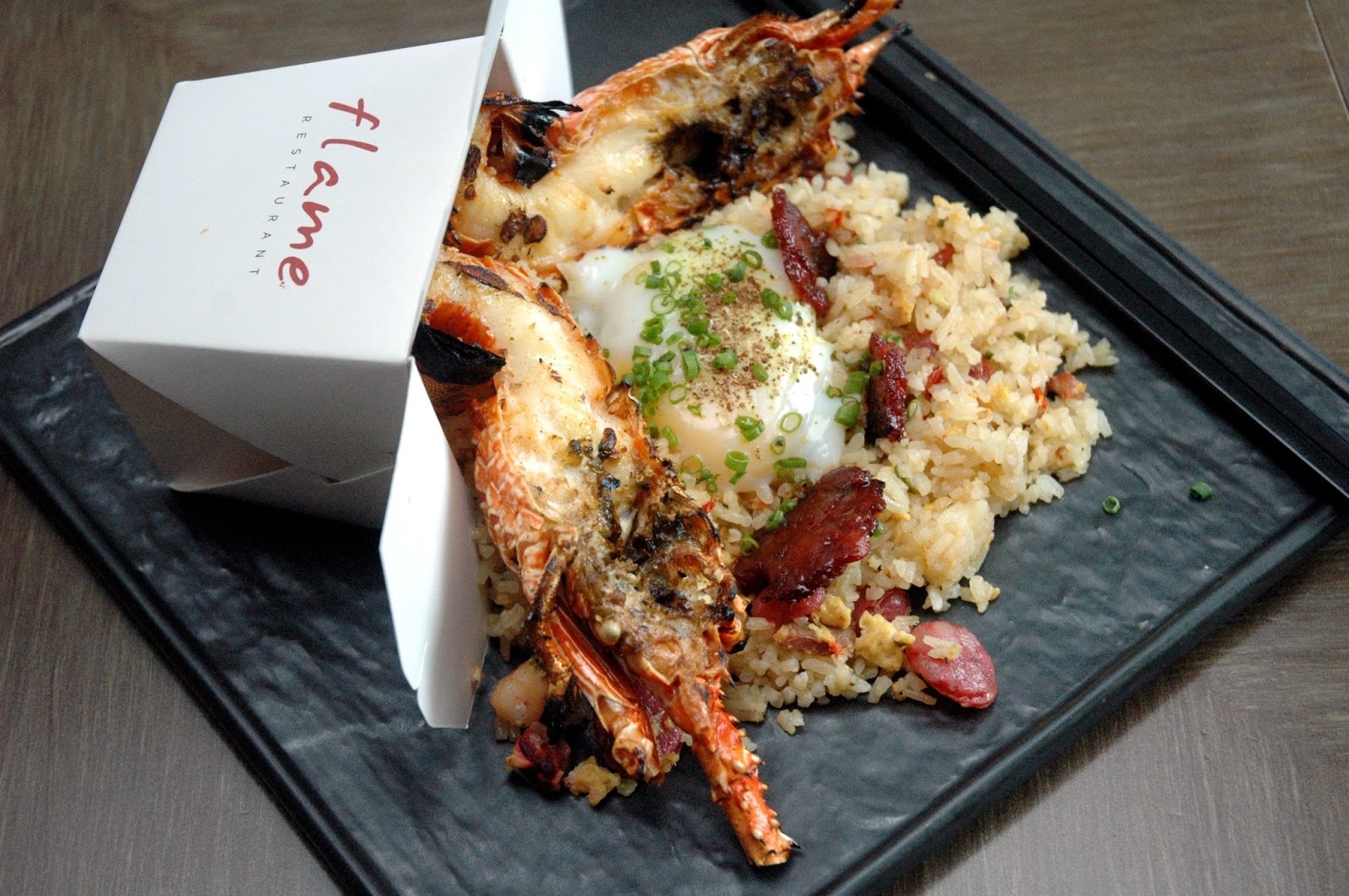 DUDE FOR FOOD: Power Lunch at Flame, Cocktails at Edge...