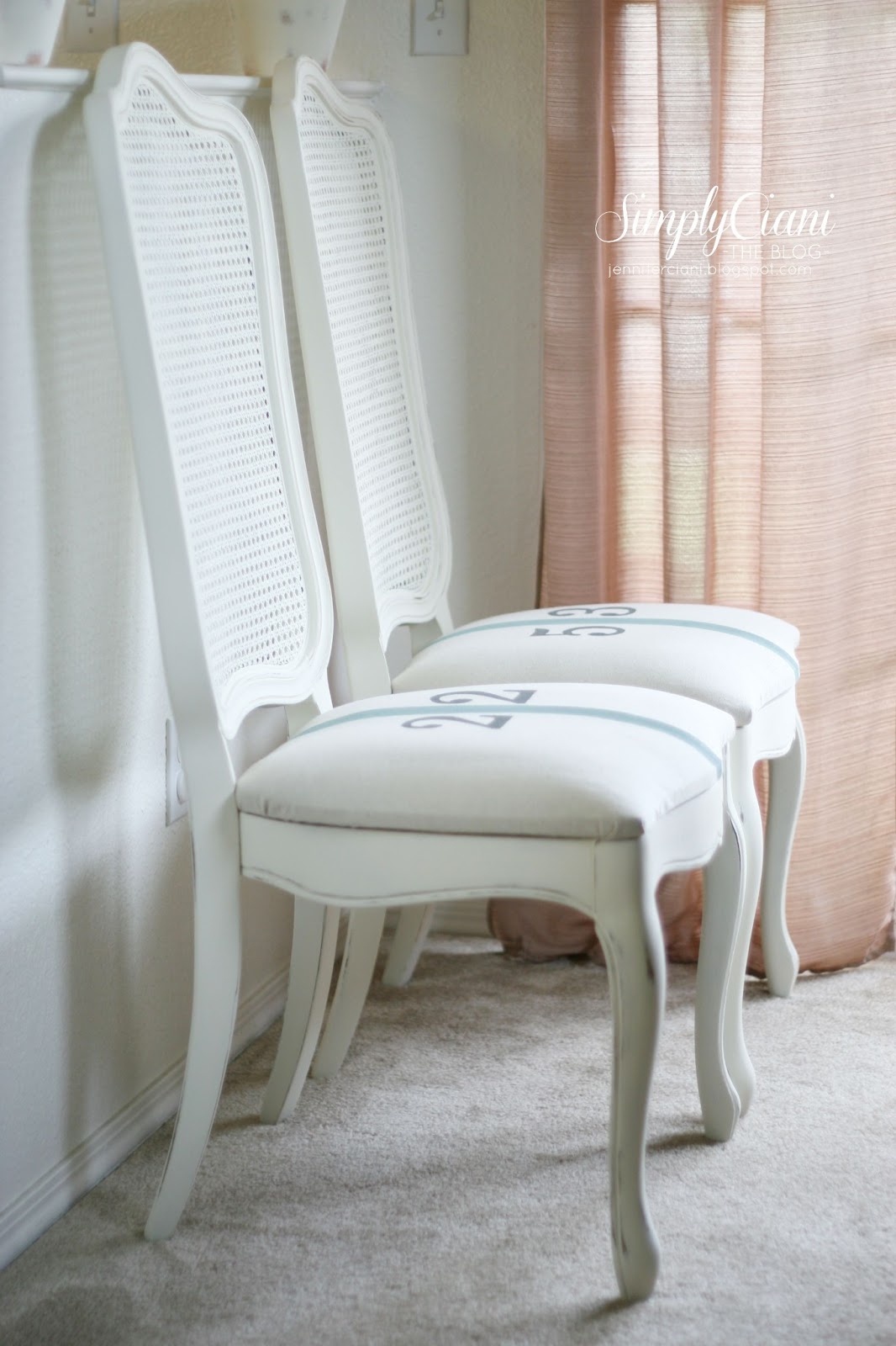 Drop Cloth Chairs | Simply Ciani