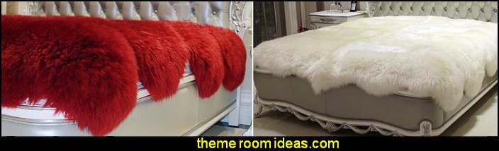 Decorating theme bedrooms - Maries Manor: faux fur home decor - fuzzy ...
