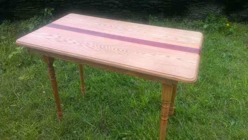 Pragmatic Woodworker: Civil War Folding Table: Finished Is Finished