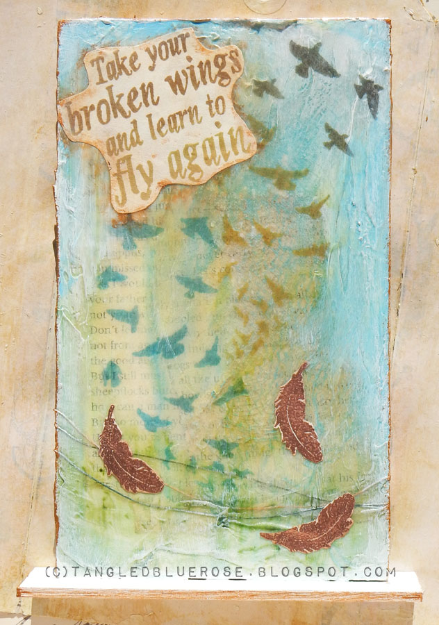 Tangled Blue Rose: Visible Image Sunday Play~Learn to Fly Again...