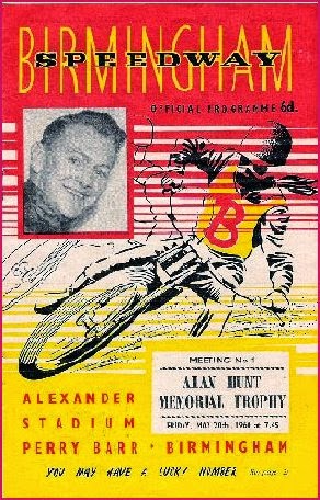 Speedway Archive: Alan Hunt Memorial Trophy