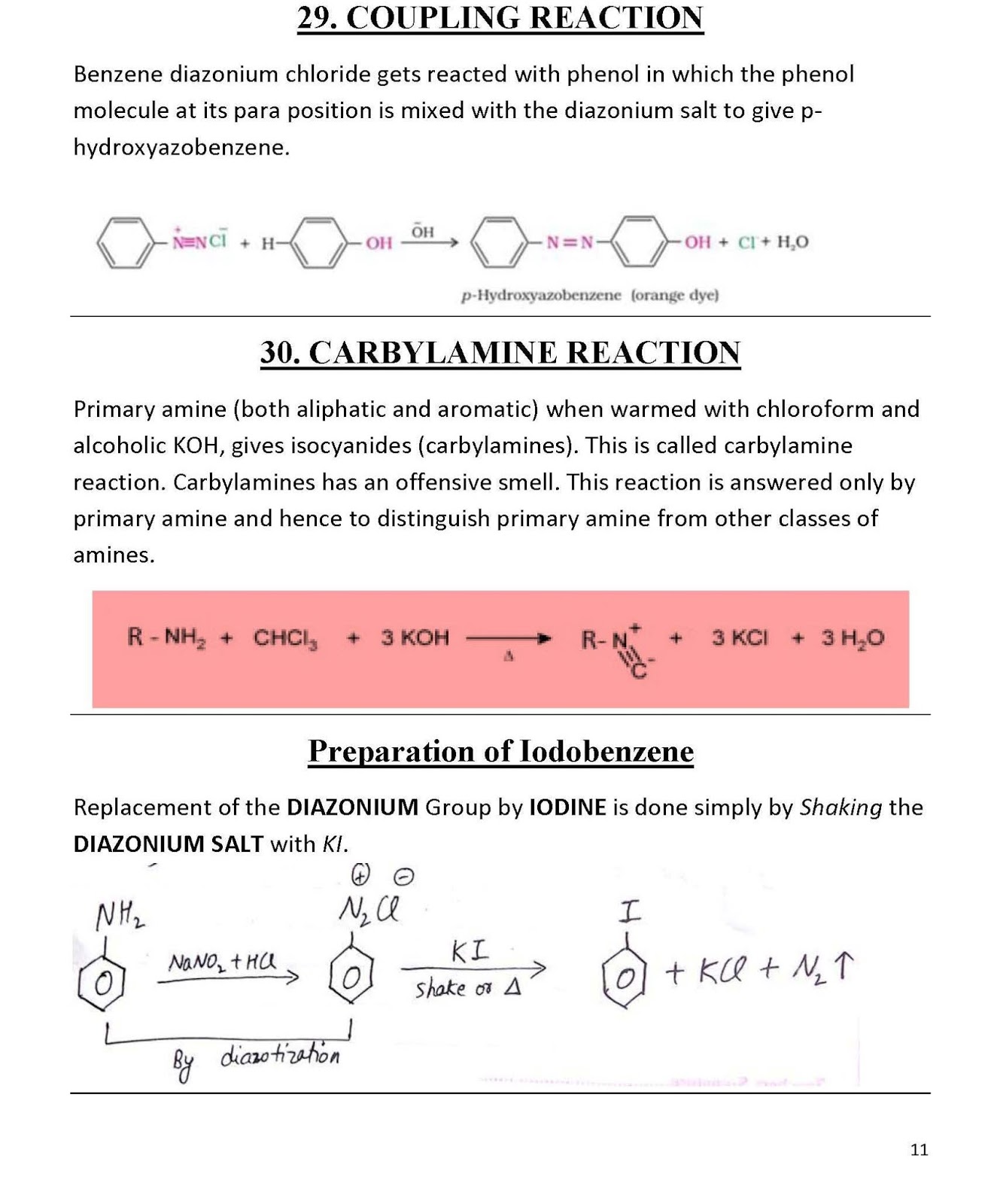 SCIENCE4all: CBSE EXAM 2018 || Important Name Reactions of Chemistry ...