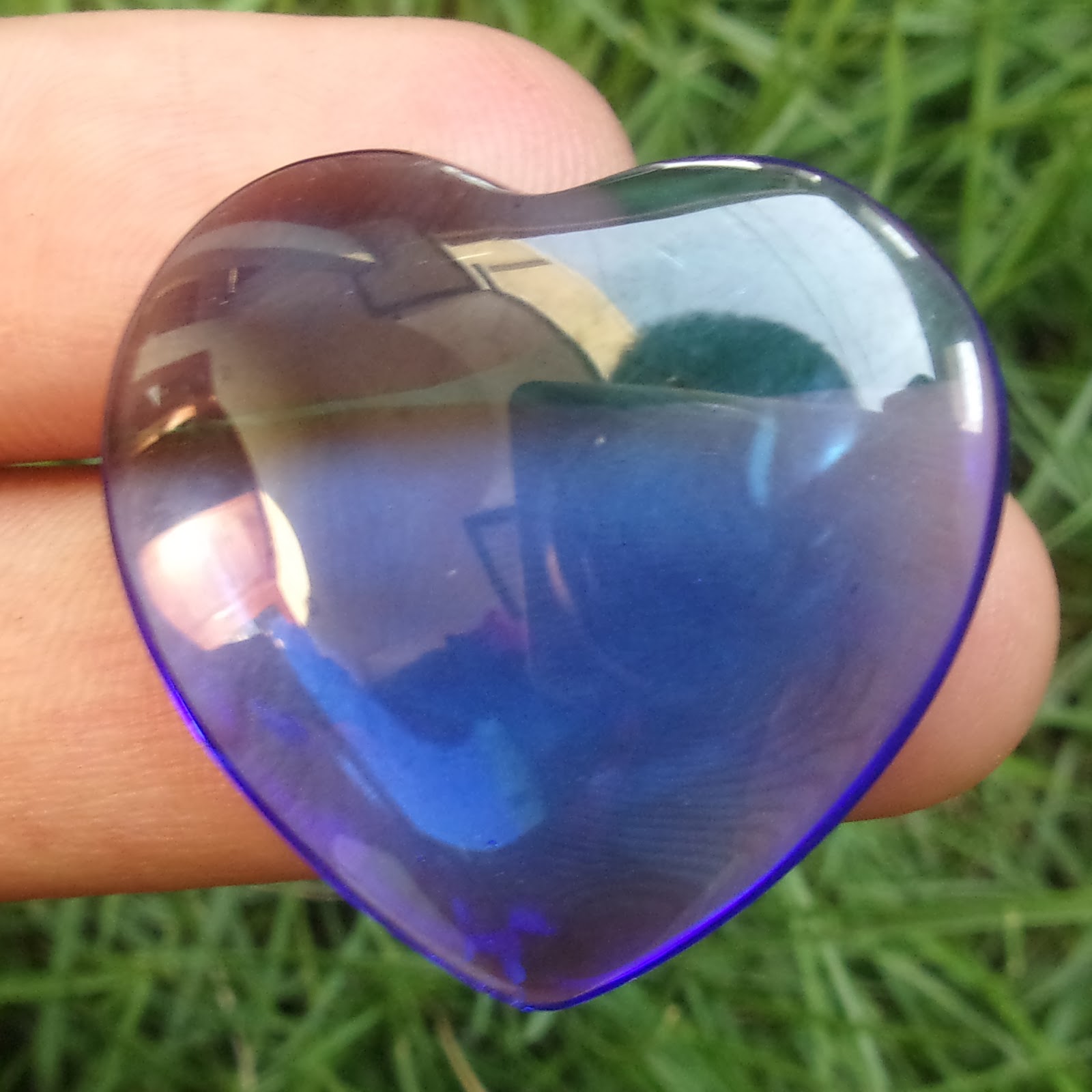 Natural Blue Obsidian JP136 -Jual Batu Permata Hobi Permata