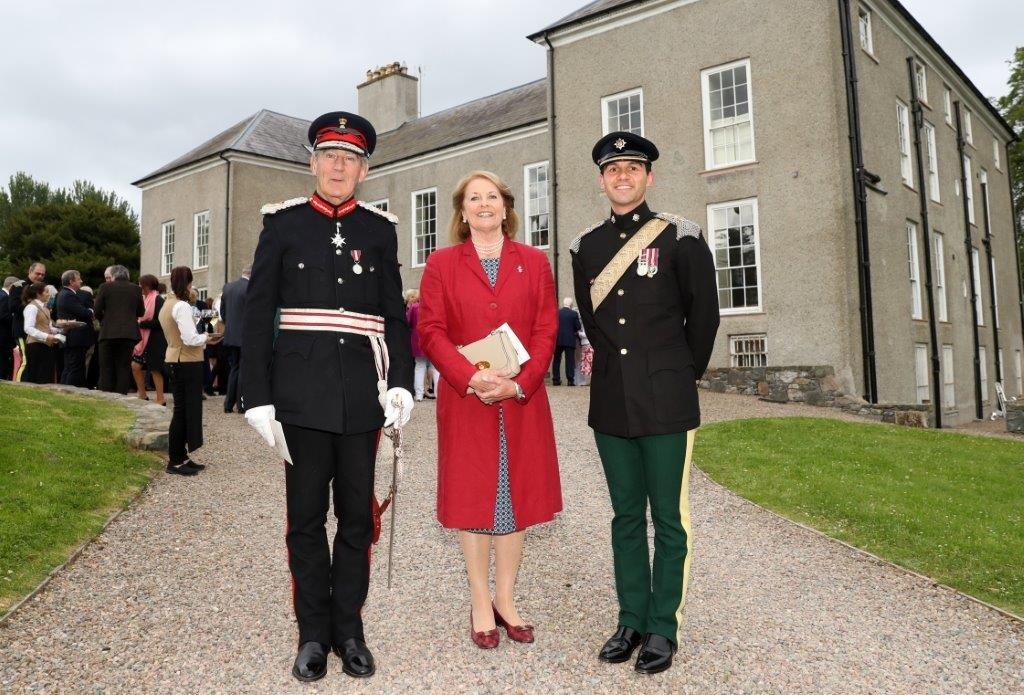 Lord Belmont in Northern Ireland: Finnebrogue Beating Retreat