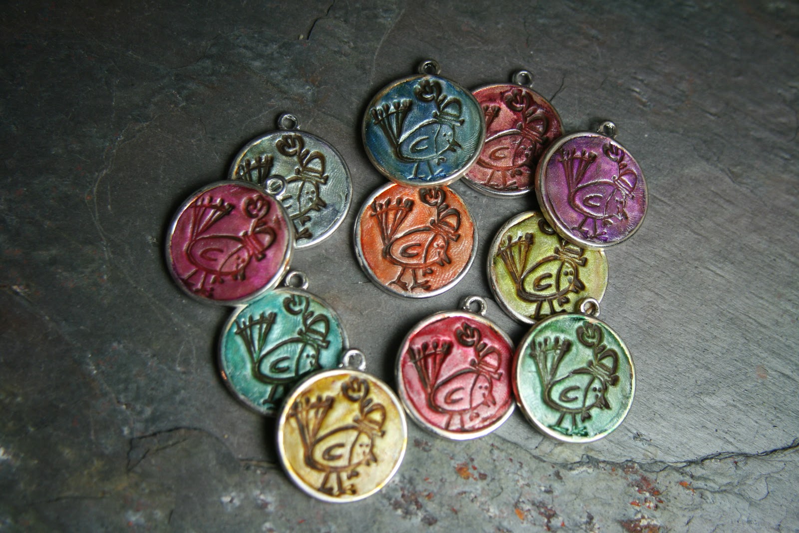 Treasures Found :: Inspiration is Everywhere: Art Charm Swap :: Laugh