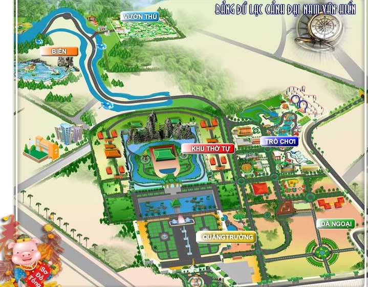 khu du lich dai nam: Dai Nam tourist area also known as Dai Nam Van Hien