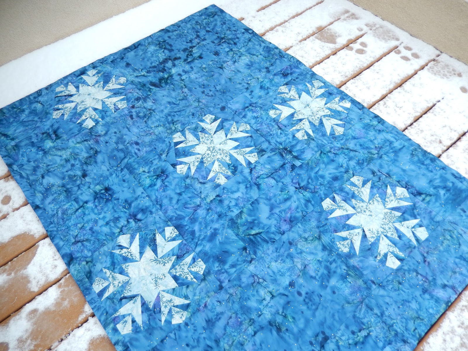 Quilting Mod : Free Snowflake Pattern
