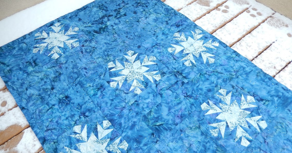Quilting Mod : Free Snowflake Pattern