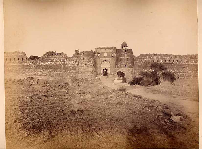 Purana Qila (Old Fort) - Delhi 1880's - Old Indian Photos