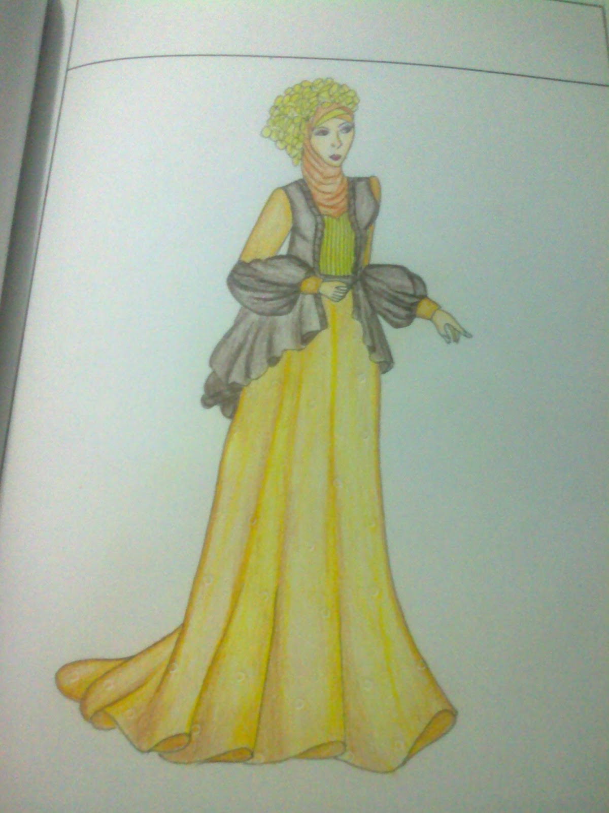 THE BEAUTY OF DISIGN: Gambar desain Busana