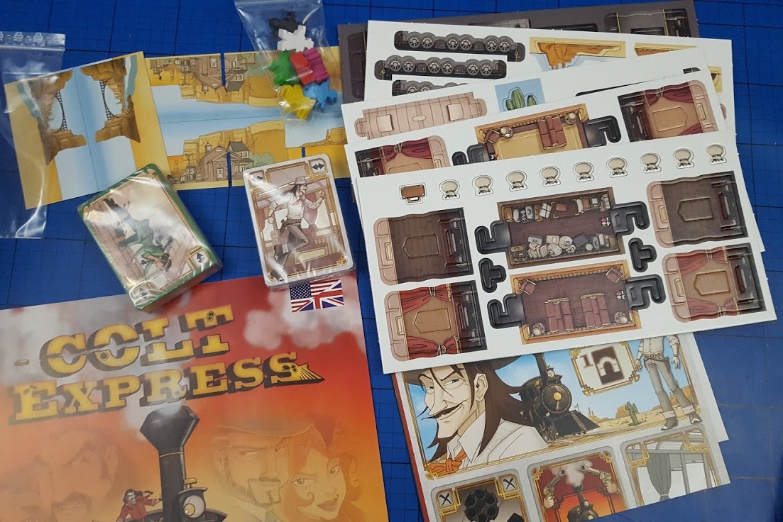 The Brick Castle: Colt Express Family Game Review (age 10+)