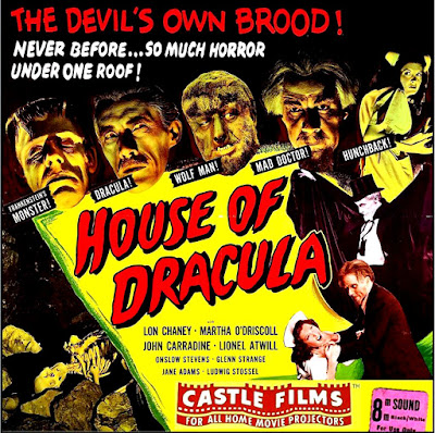 13: Classic CASTLE FILMS 8mm HORROR MOVIE BOX ART Plus 2