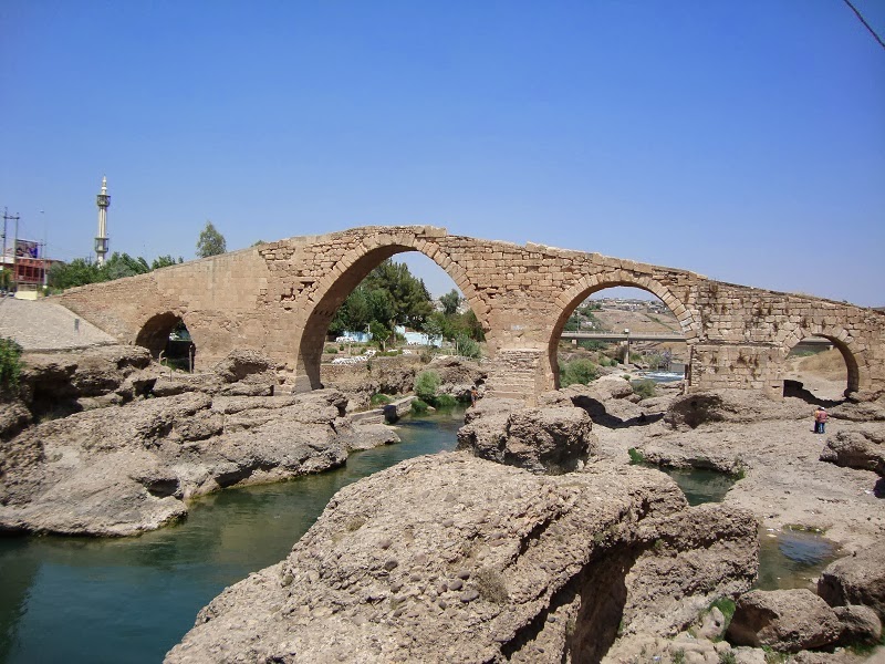 kurdistanart: Historical :The Bridge Delal ' Zakho, ~ Duhok south of ...