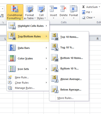 Pengertian Conditional formatting di Microsoft excel - Update Informasi