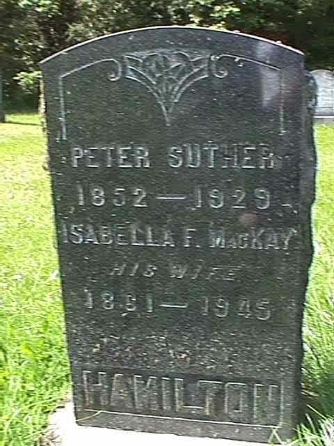 Digging Down East: 52 Ancestors: #49 Peter Suther Hamilton (1852-1929)