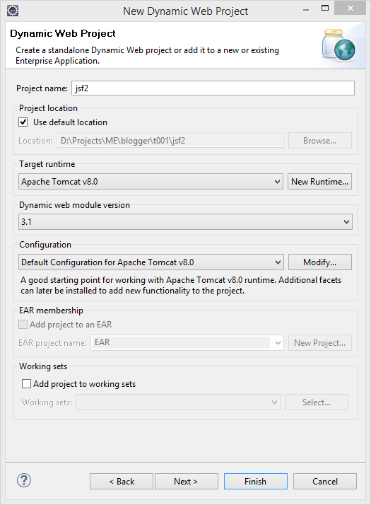 Weak Programmer: สร้าง Project JSF 2 Weak Programmer: สร้าง Project JSF 2