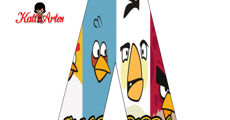 Lindo Alfabeto de Angry Birds. - Oh my Alfabetos!