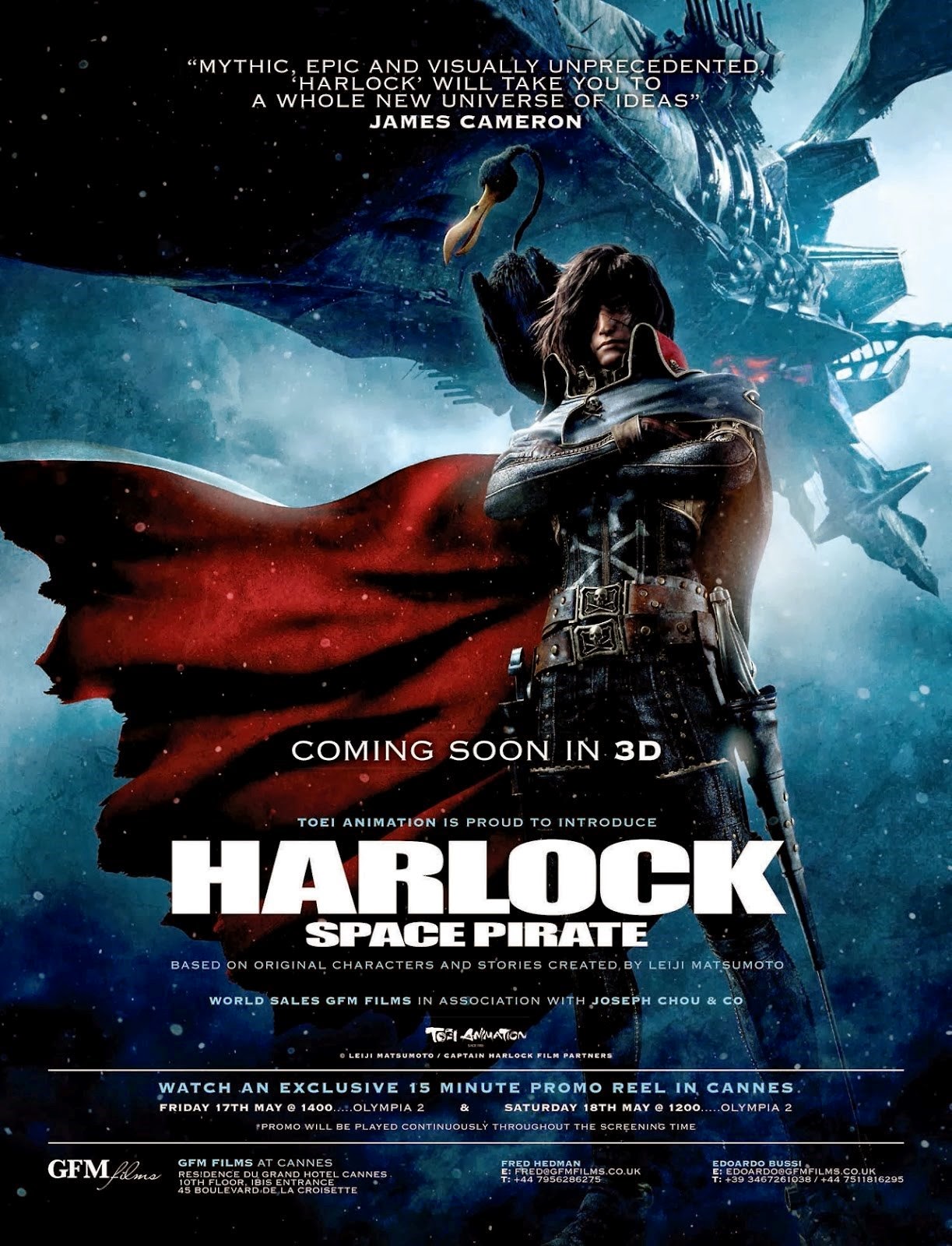 SKET Movie: Space Pirate Captain Harlock