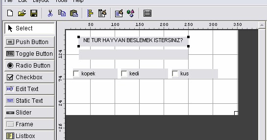 MATLAB GUI Checkbox Uygulaması | Çağlar GÜL