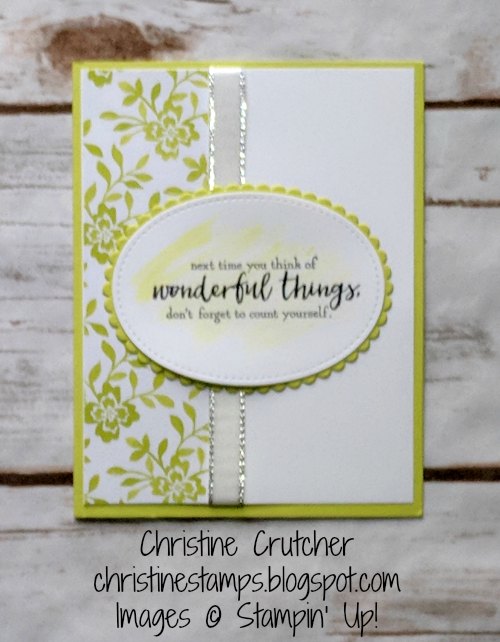 Create with Christine : Just Add Text Card