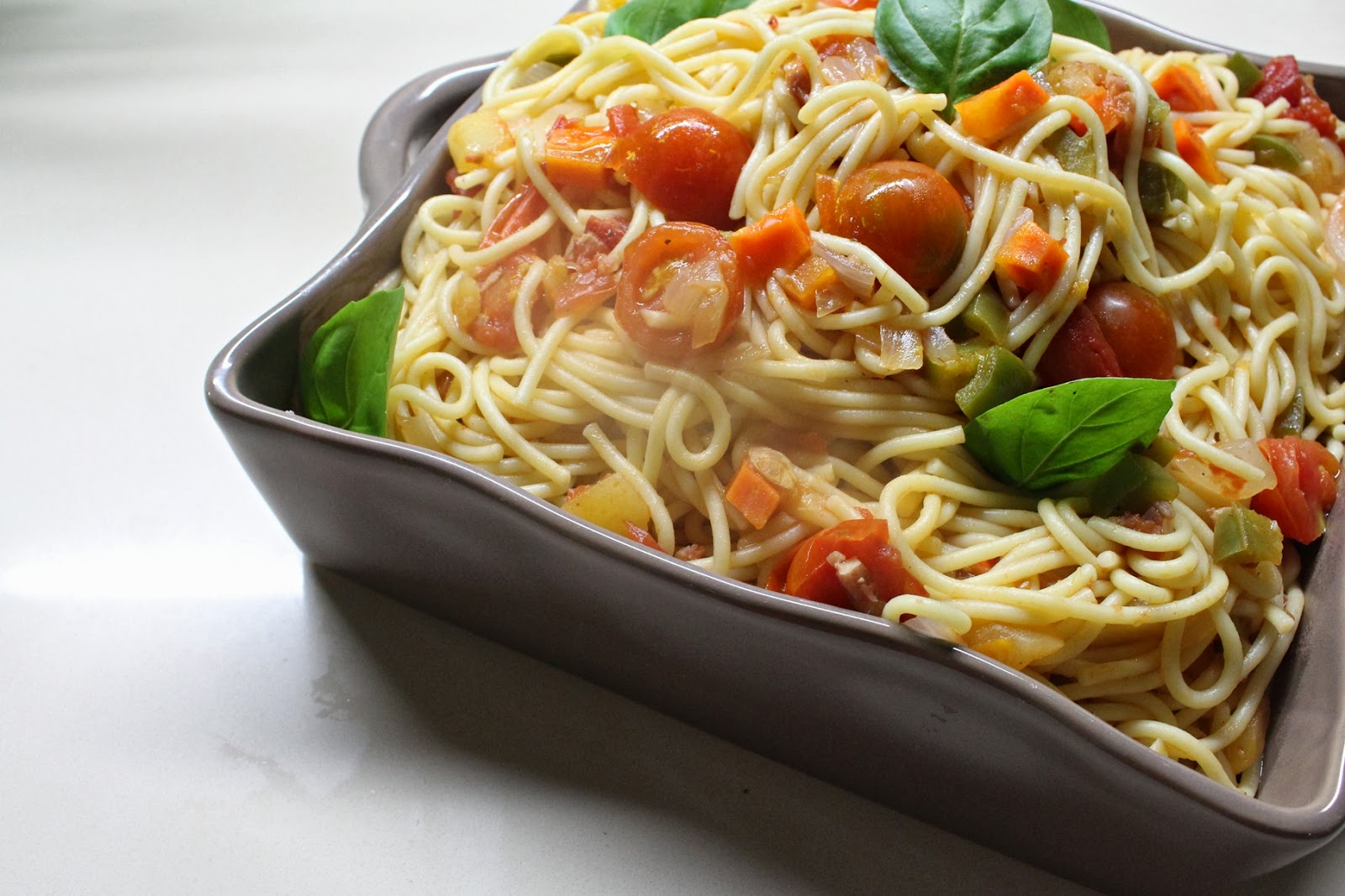 Chef Malhadinho: Spaghetti com Molho de Vegetais da Primavera | Spring ...