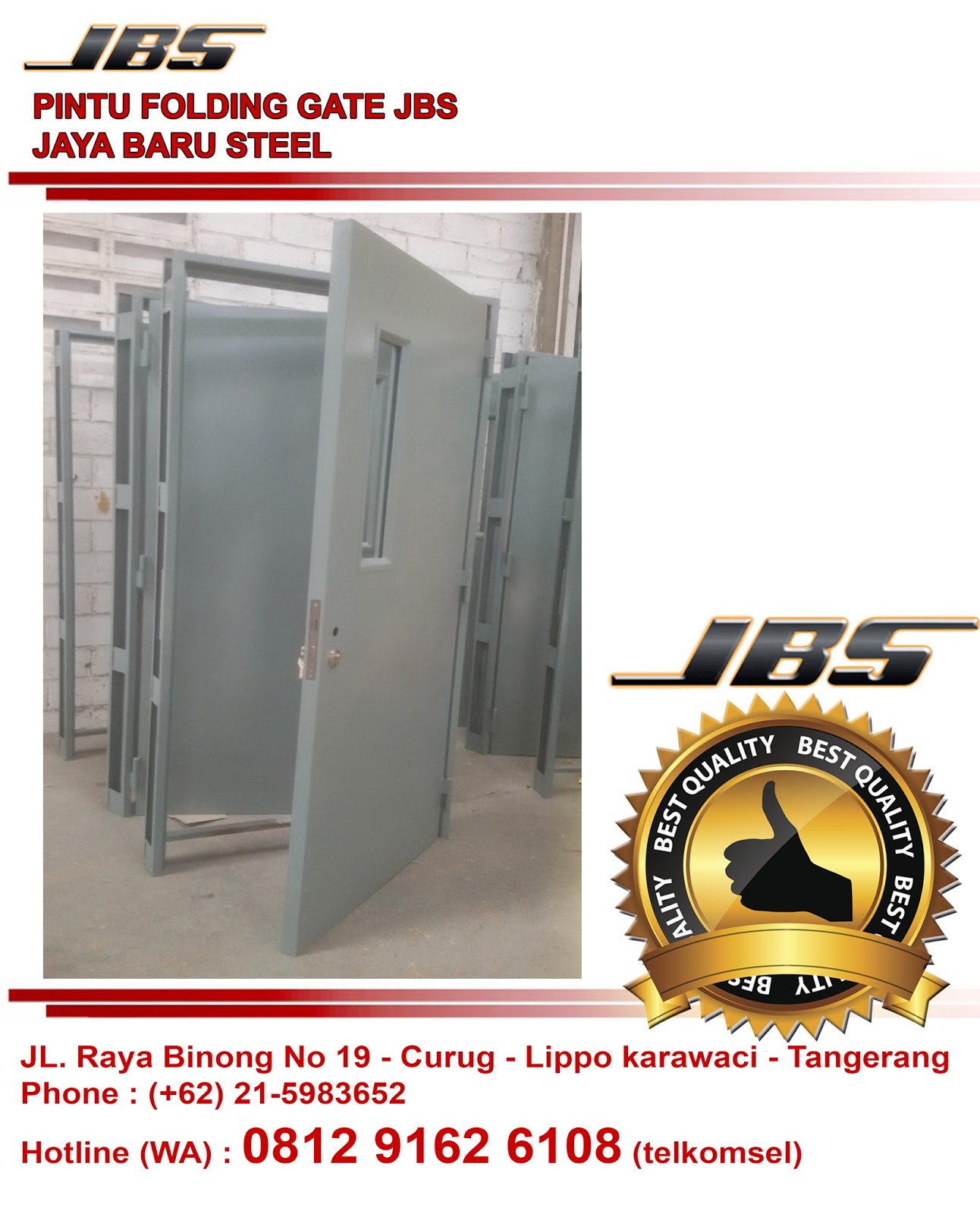 Pintu Tahan Api Jakarta, Pintu Tahan Api Indonesia, Spesifikasi Pintu ...