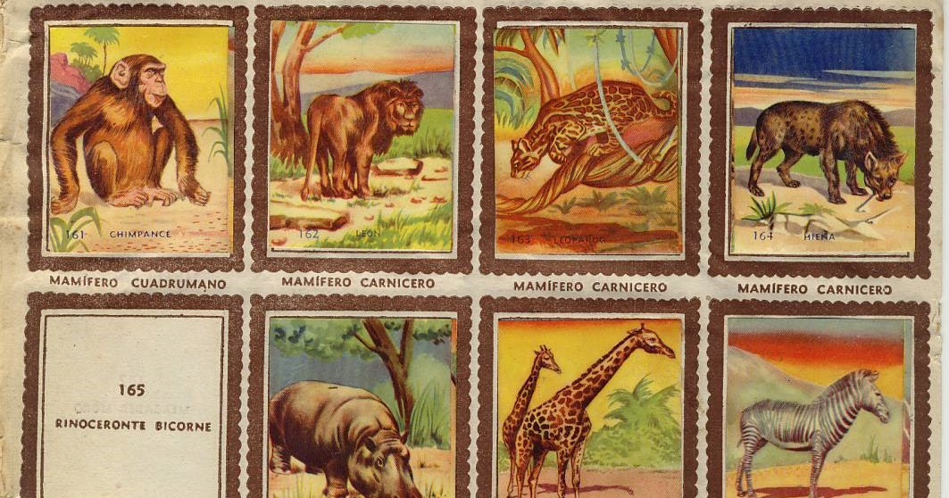 Memoria de Papel: Razas y Paises del Mundo - África - Fauna