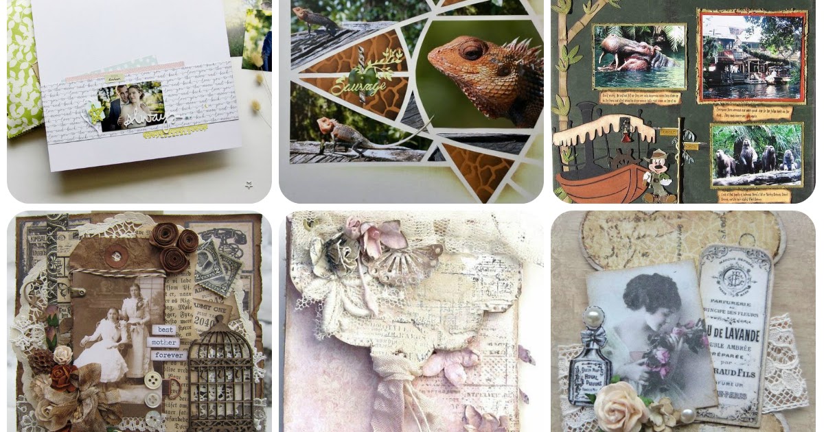 TUTO : les différents styles de scrap