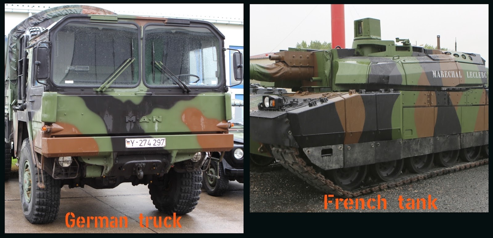 Military Photo Report: NATO colors and an study paintings on military ...