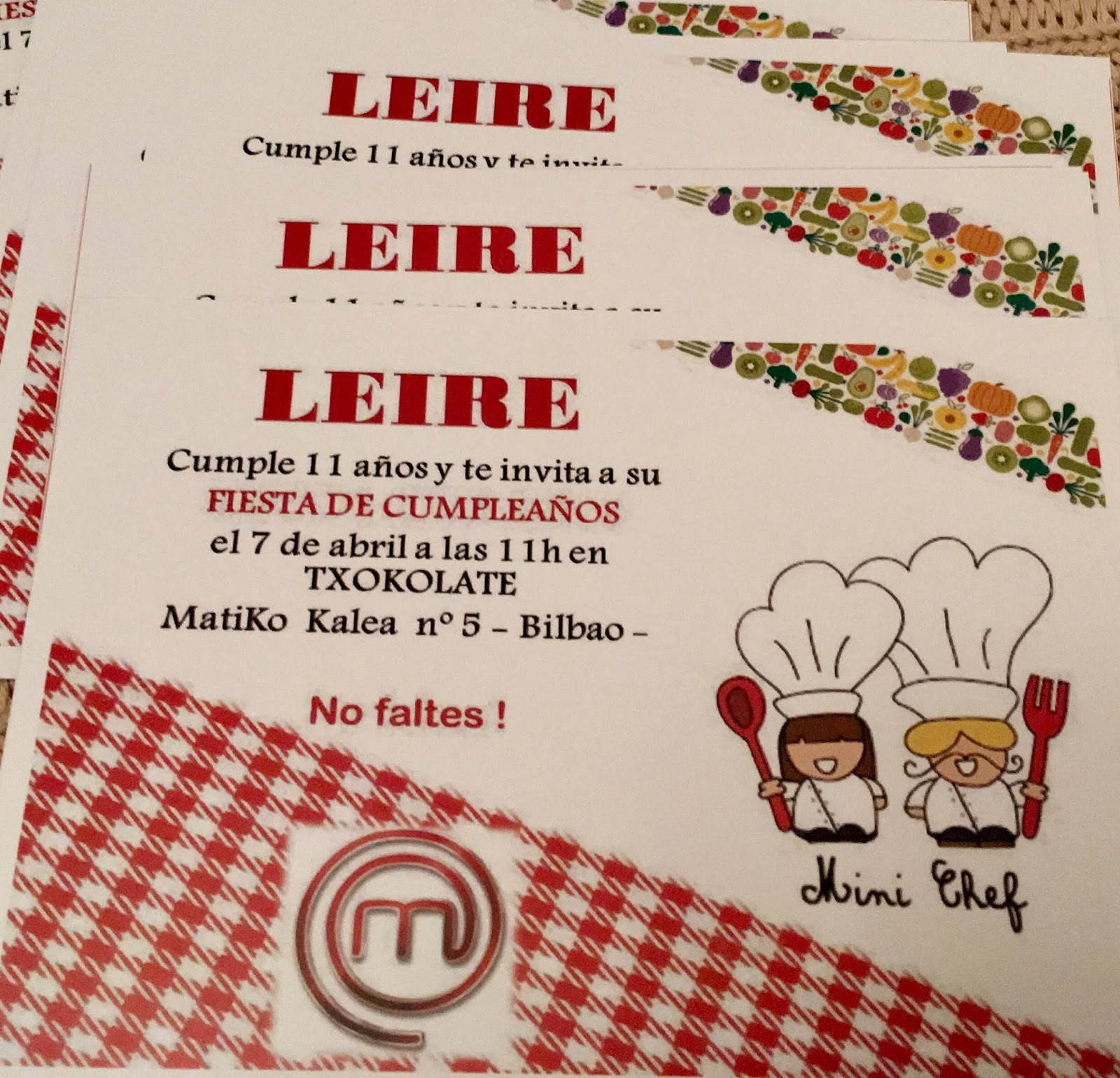 Hoy vas a pasártelo bien: FIESTA MASTER CHEF