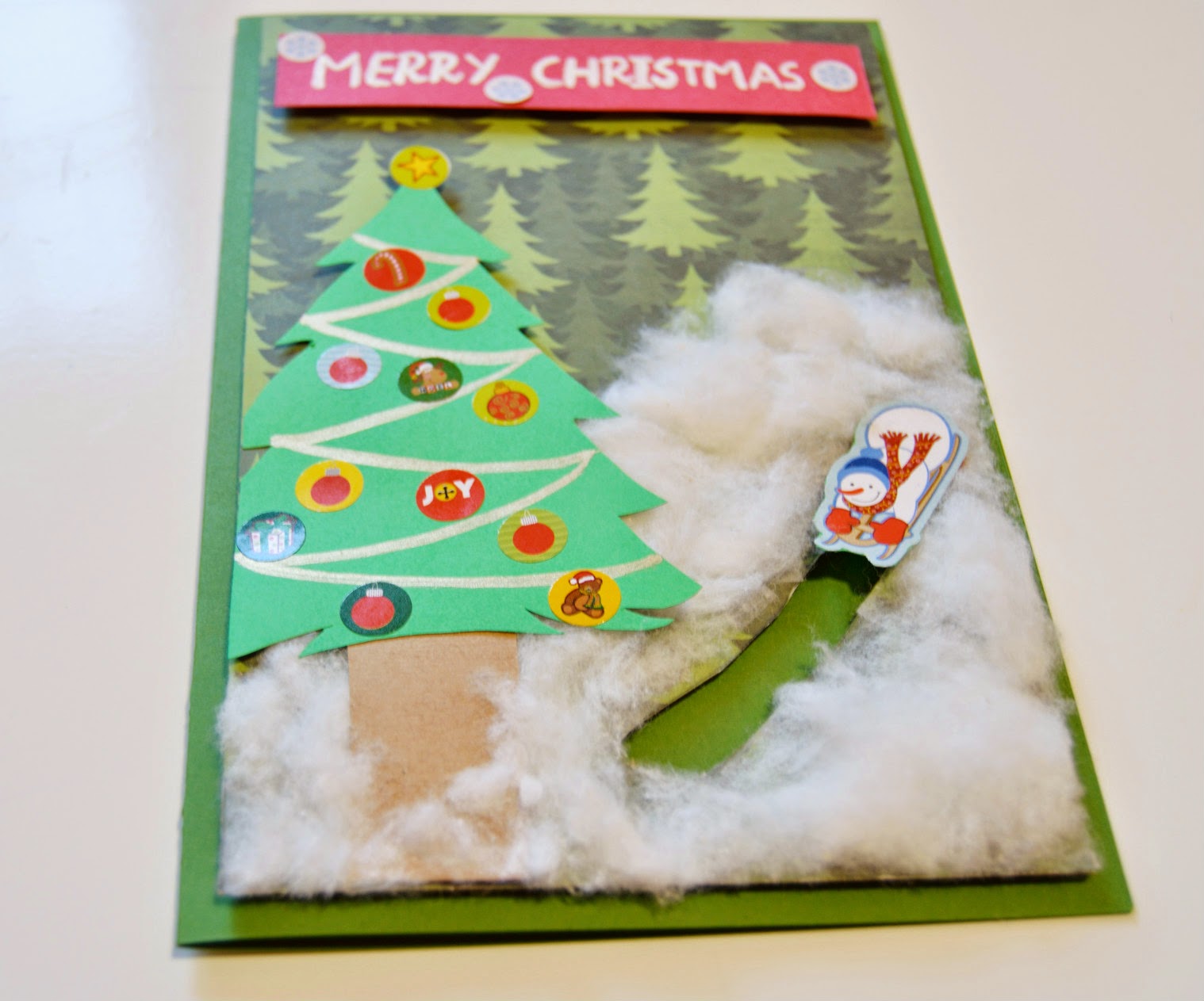 Vikalpah: How to make Snowman Penny Slider Christmas Card