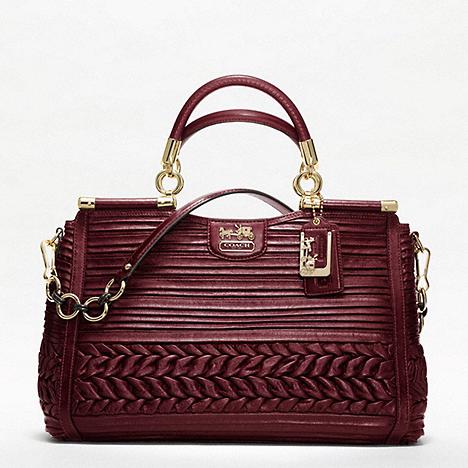 HONEY AUTHENTIC COACH HANDBAGS: Coach Madison 19848 Pleated Gathered ...