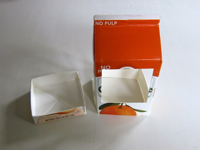 Orange Carton Lanterns