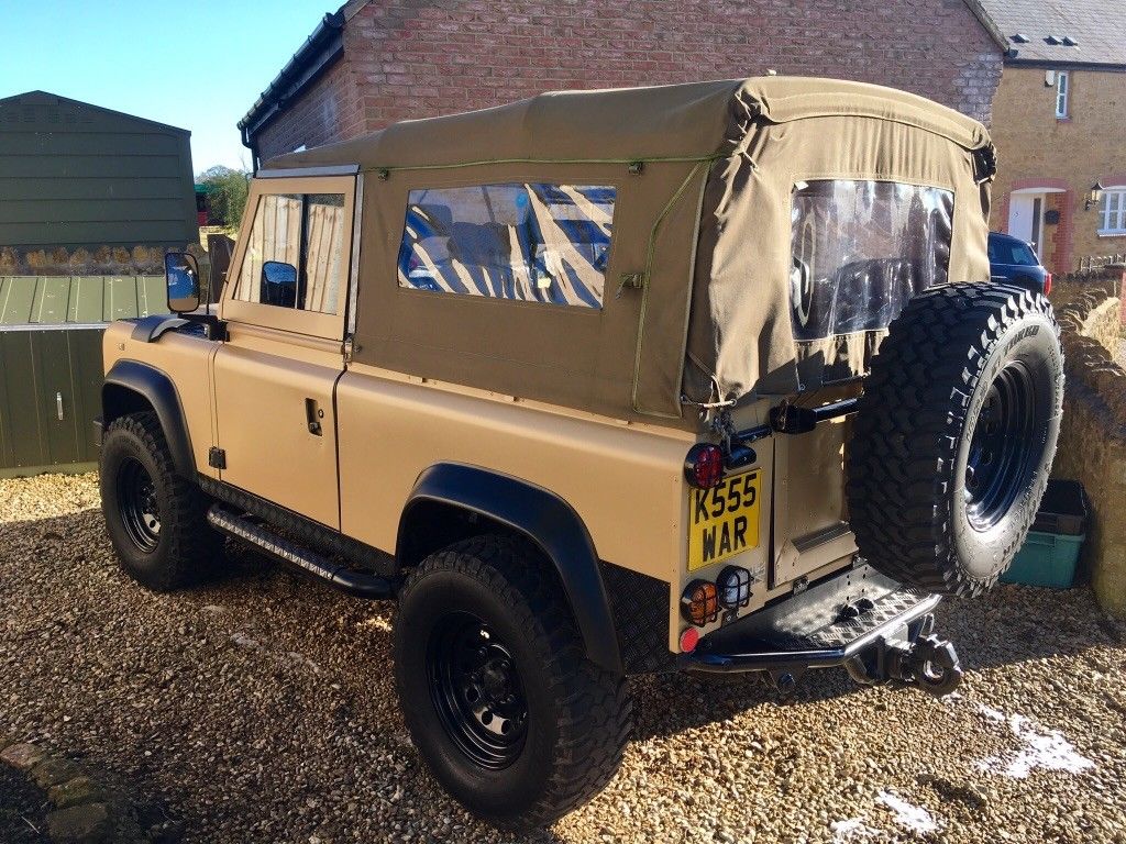 Landrover Defender: Defender Desert Storm 90 LHD Soft Top - 300 Tdi ...