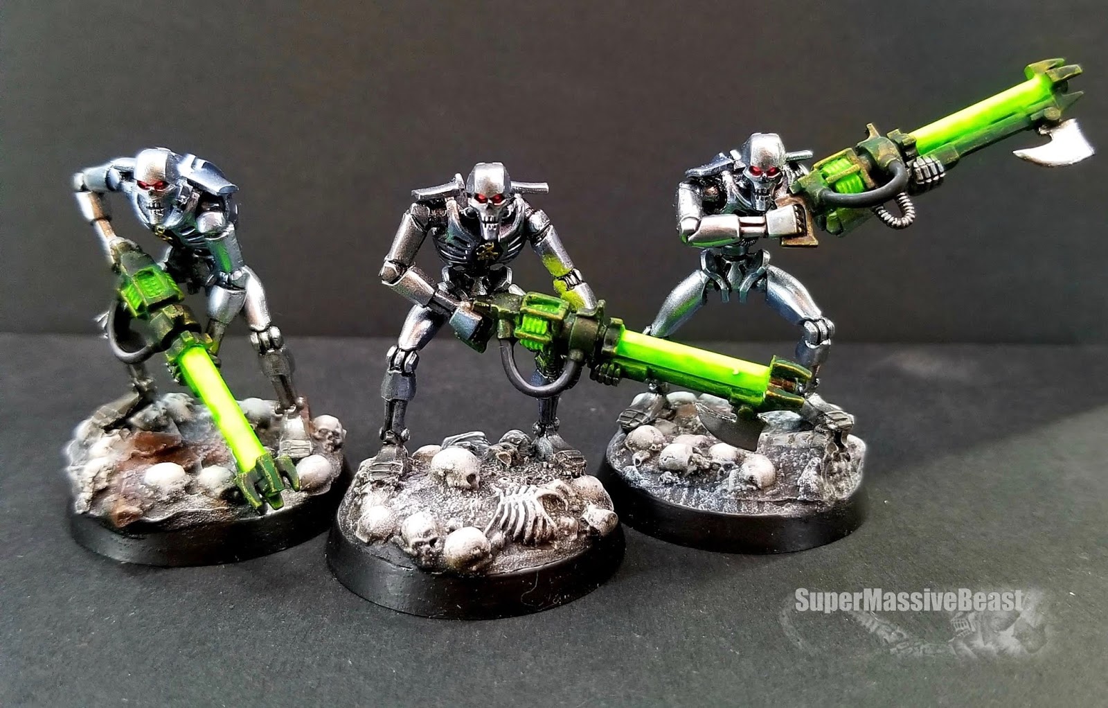 Super Massive Beast: Necrons Rebooted -- First Necron Warrior Unit ...