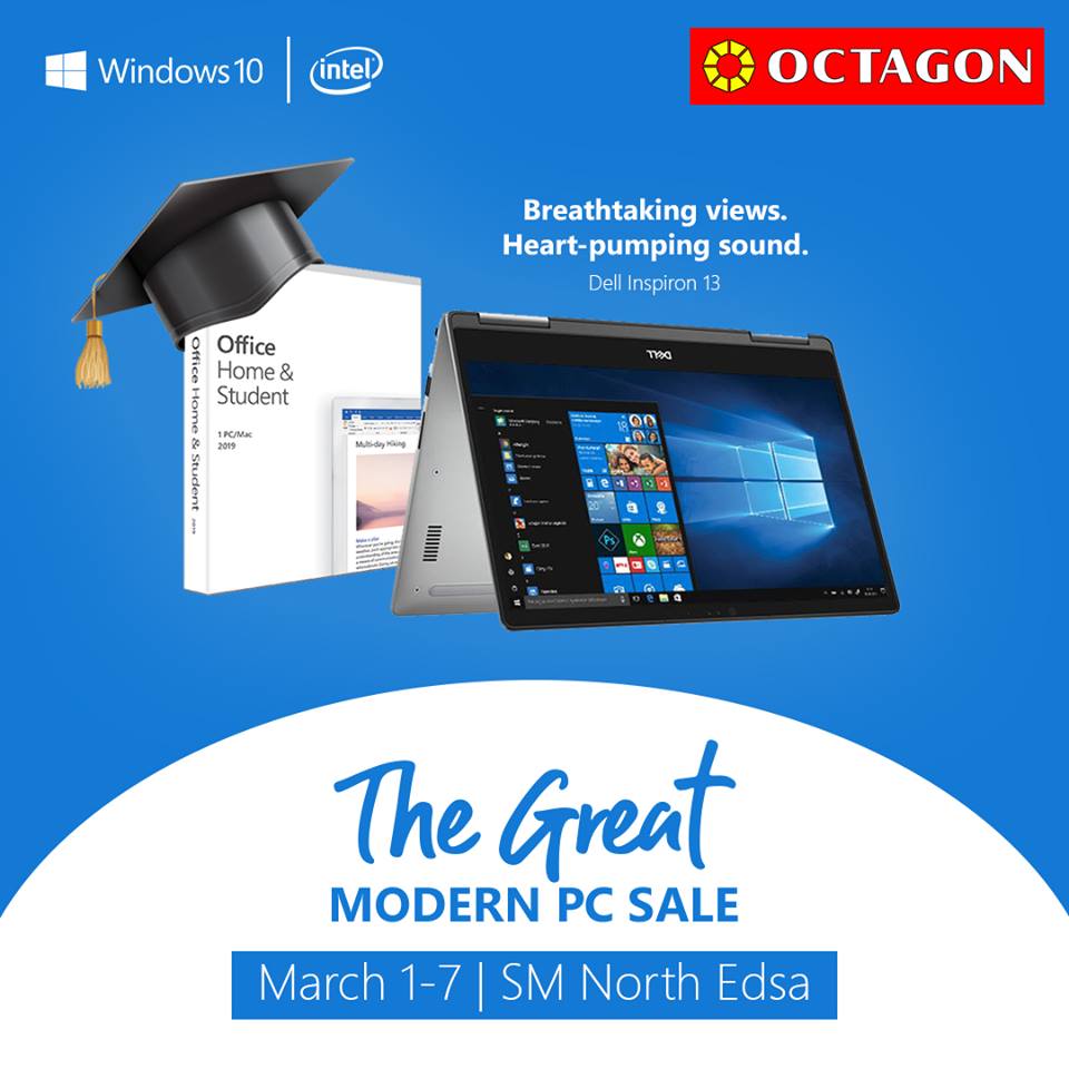 Manila Shopper: Octagon The Great Modern PC SALE: Mar 2019