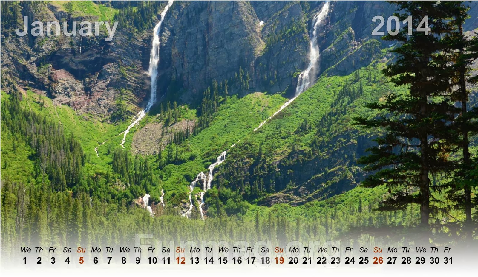 Aspundir: Nature Calendar 2014