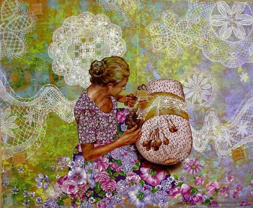 patchwork art ~ craft ideas and art projects